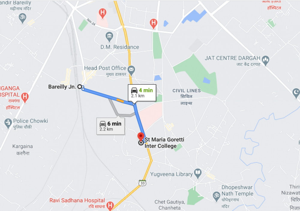 St. Maria Goretti Inter College, Bareilly