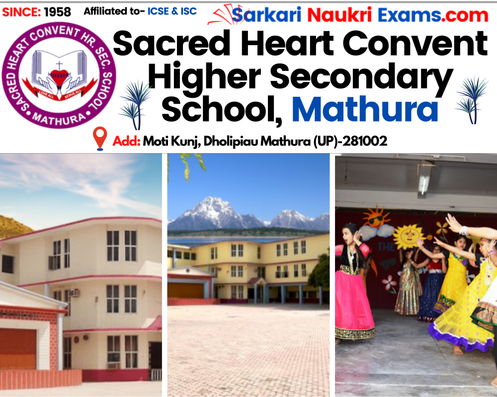 Sacred Heart Convent Higher Secondary School, Mathura
