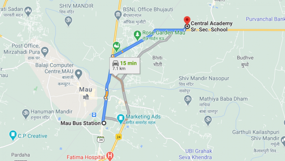 Central Academy, Mau