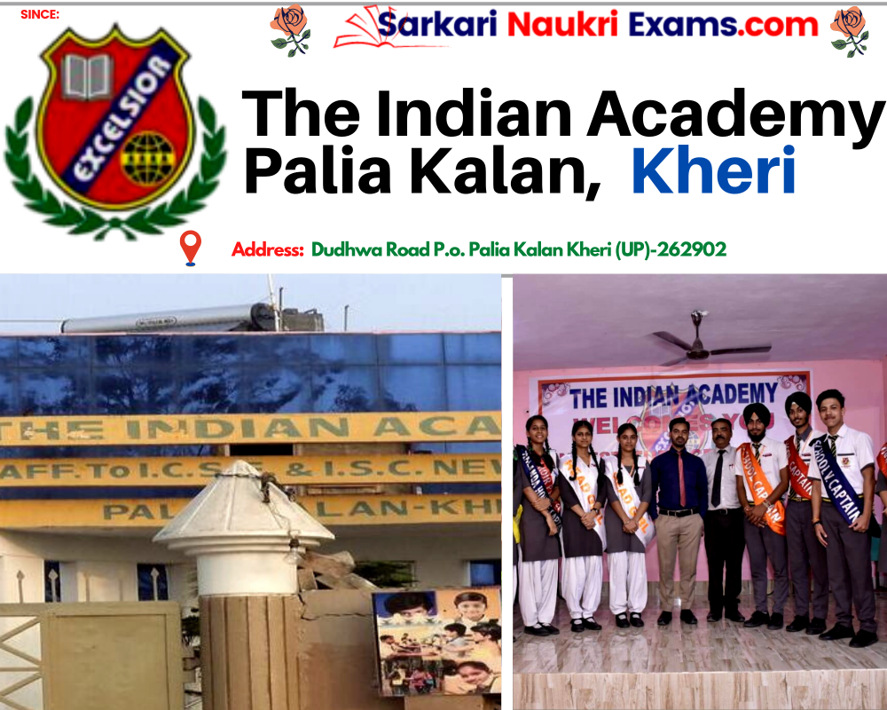 The Indian Academy, Palia Kalan Kheri