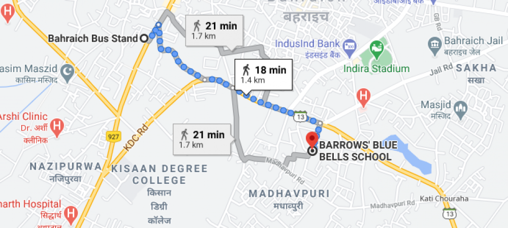 Barrows' Blue Bells School, Bahraich [B.B.B.S]