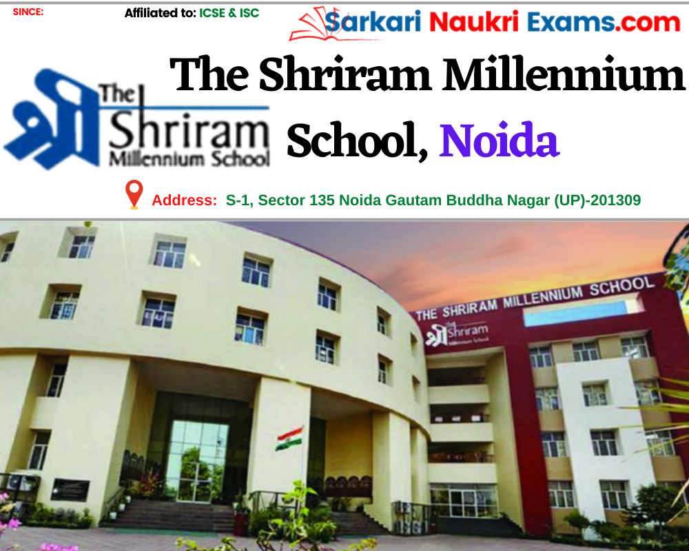 The Shriram Millennium School, Noida [TSMS]