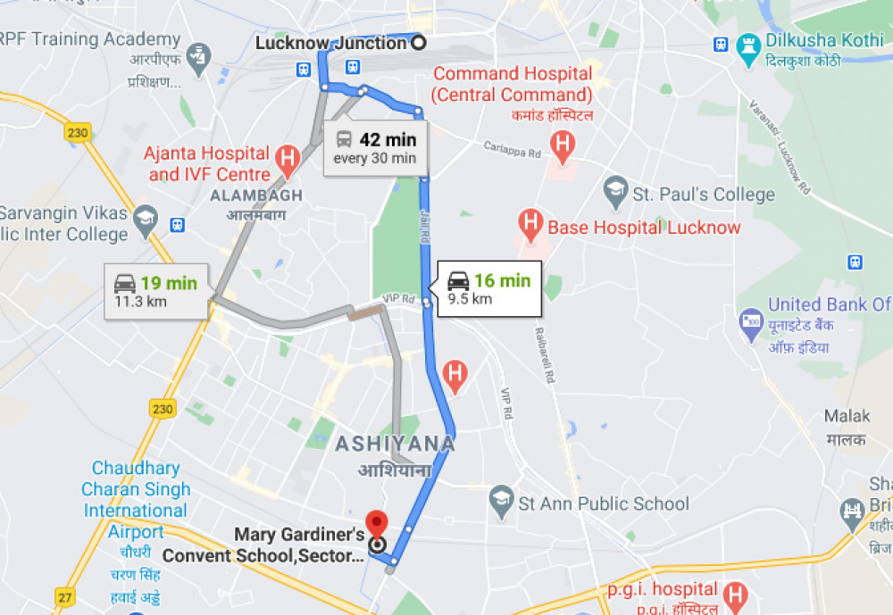 M G Convent School, Lucknow [MGCS]