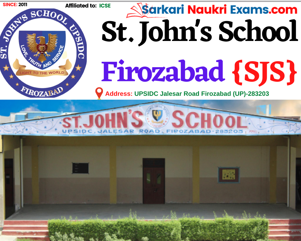 St. John's School, Firozabad [SJS]