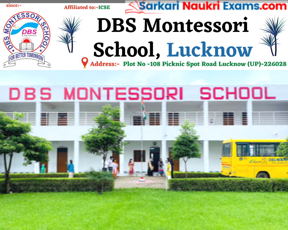D B S Montessori School, Lucknow [DBSMS]