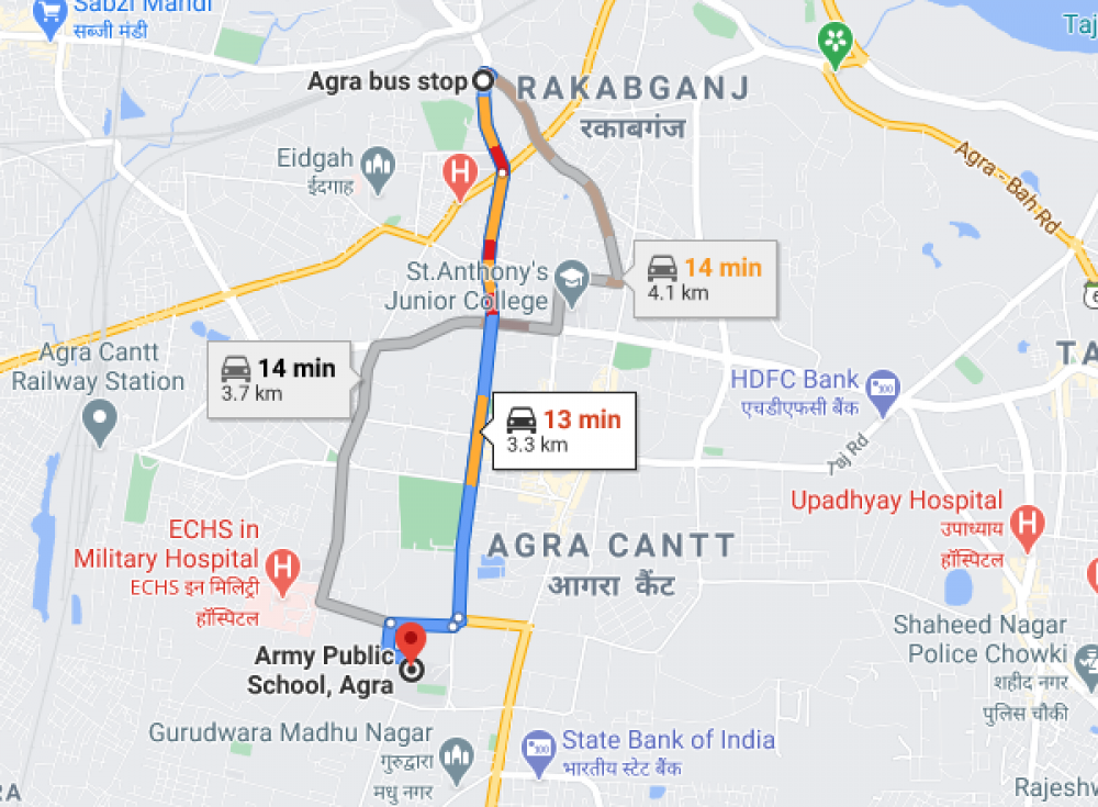 Army Public School, Agra