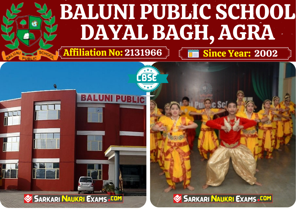 Baluni Public School, Agra