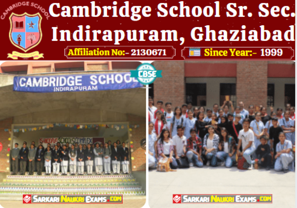 Cambridge School Indirapuram, Ghaziabad (UP)