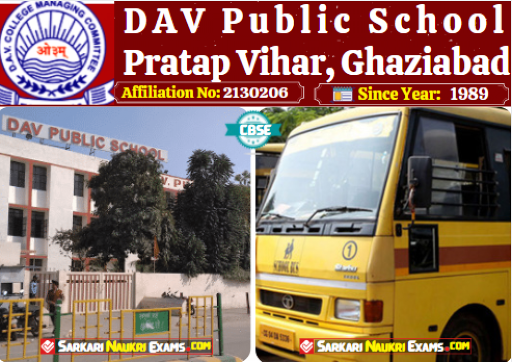 DAV Public School, Pratap Vihar, Ghaziabad (UP)