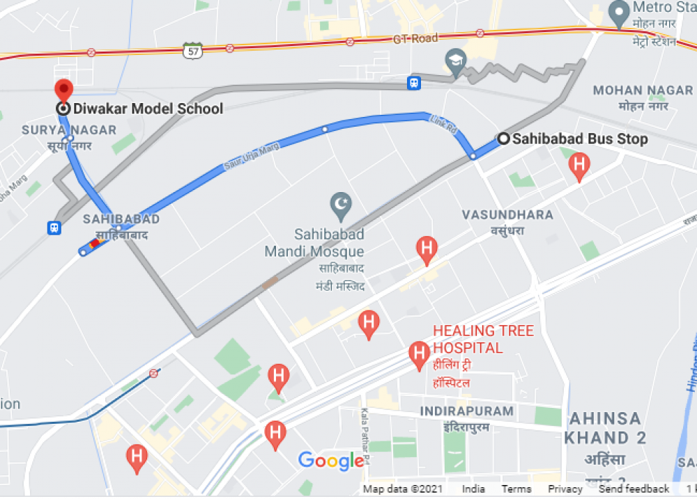 Diwakar Model School, Sahibabad, Ghaziabad (UP)