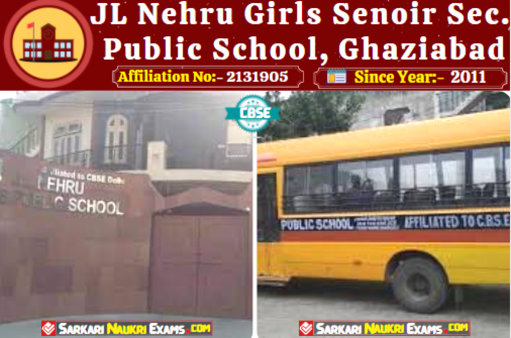 JL Nehru Girls Public School, Ghaziabad (UP)