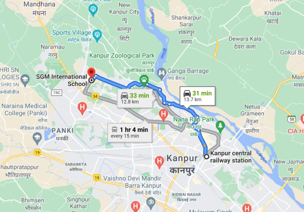 SGM International School Indira Nagar, Kalyanpur, Kanpur (UP)