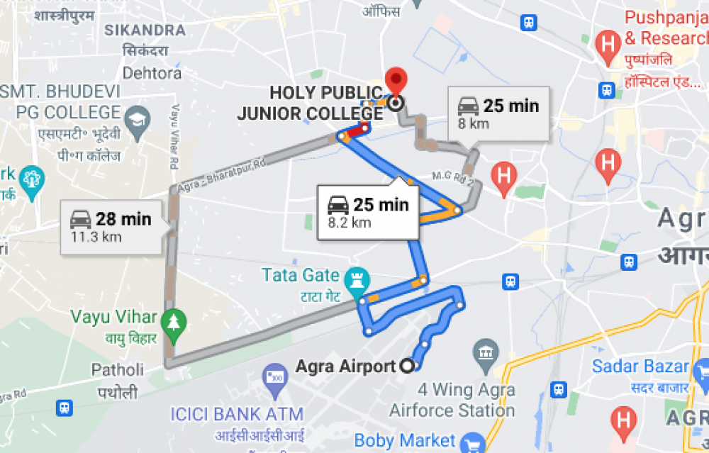 Holy Public Junior College Bodla, Sikandra Rd, Agra (UP)