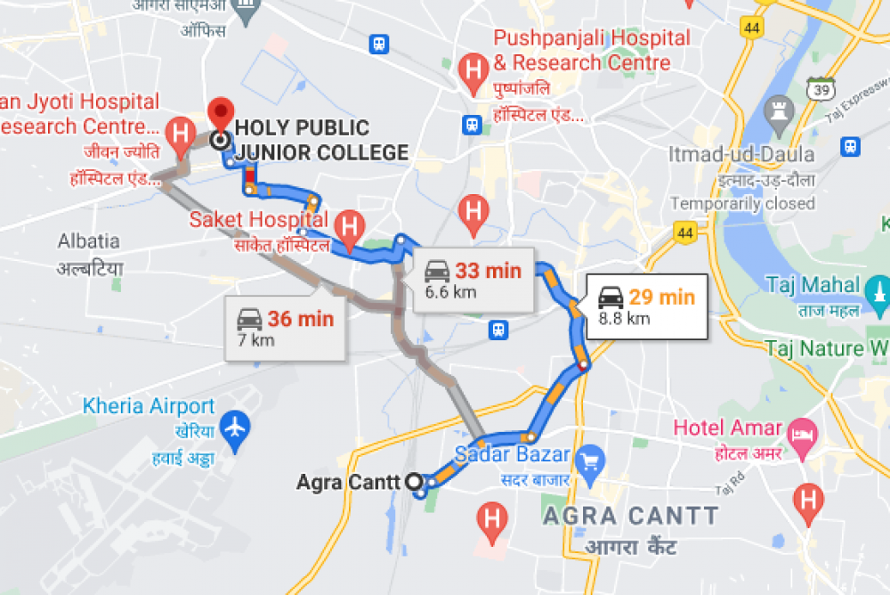 Holy Public Junior College Bodla, Sikandra Rd, Agra (UP)