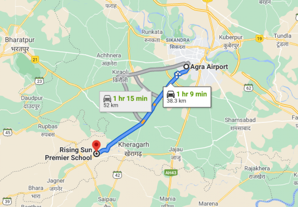 Rising Sun Premier School Jagner Road, Kheragarh, Agra (UP)