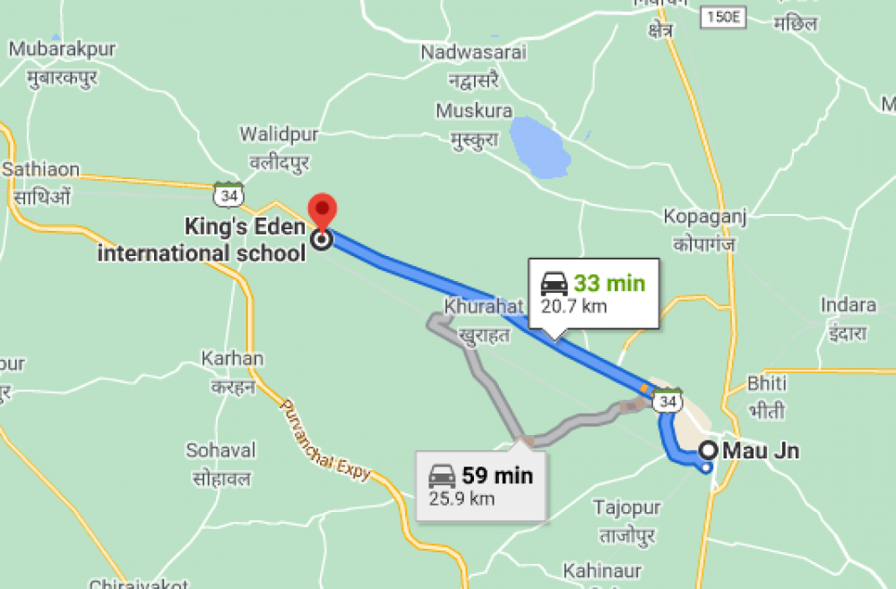 King's Eden International School Mohammadabad Gohna, Mau (UP)