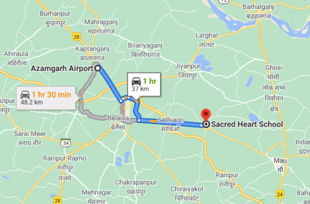 Sacred Heart School Mohammadabad Gohna, Mau (UP)