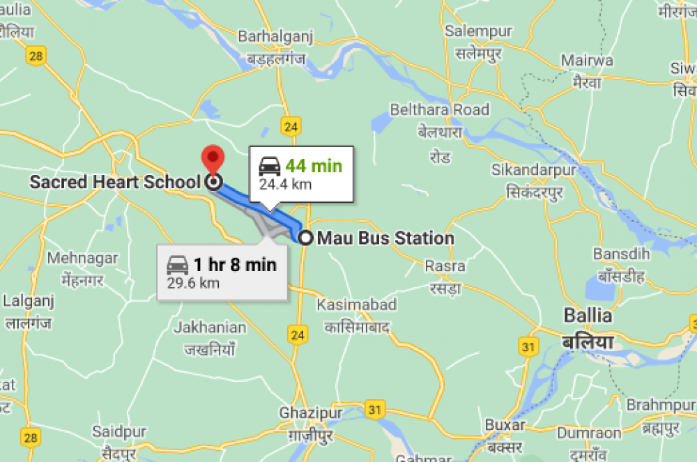 Sacred Heart School Mohammadabad Gohna, Mau (UP)