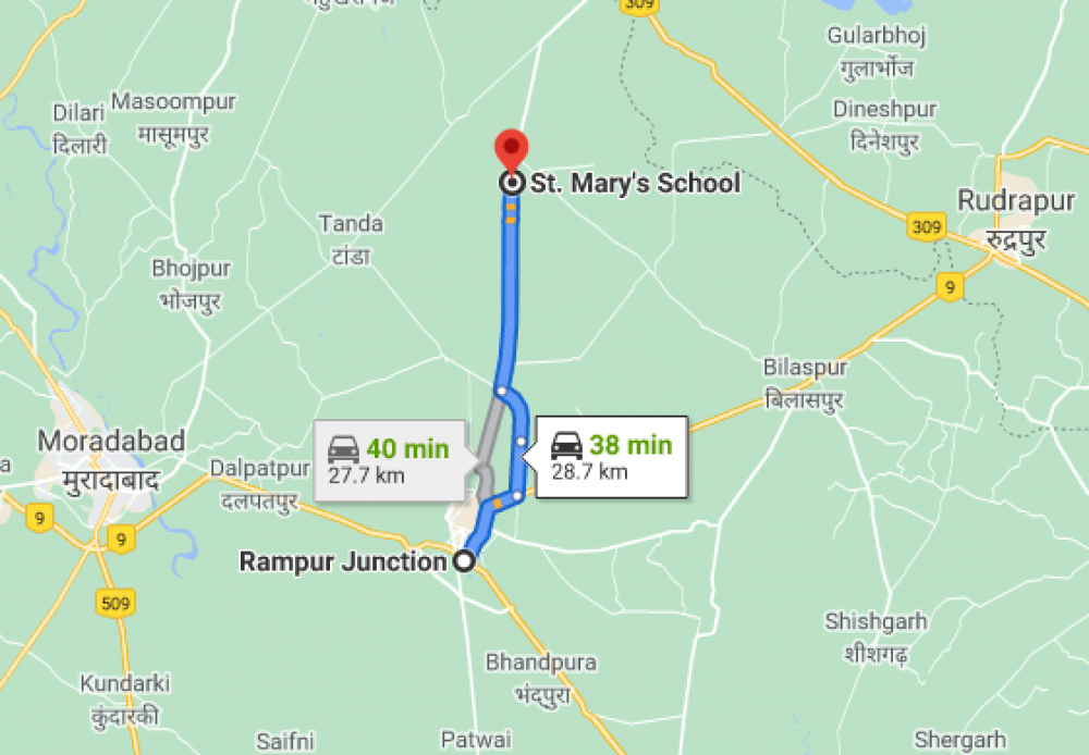 St. Mary's school Dhanori, Rampur (UP)