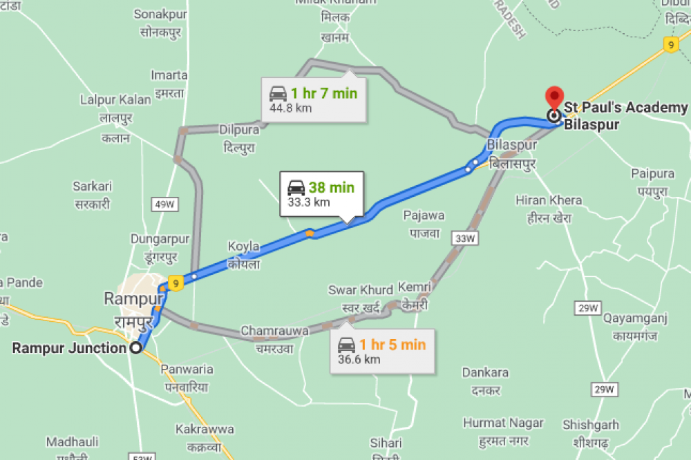 St. Paul's Academy Bilaspur, Rampur (UP)