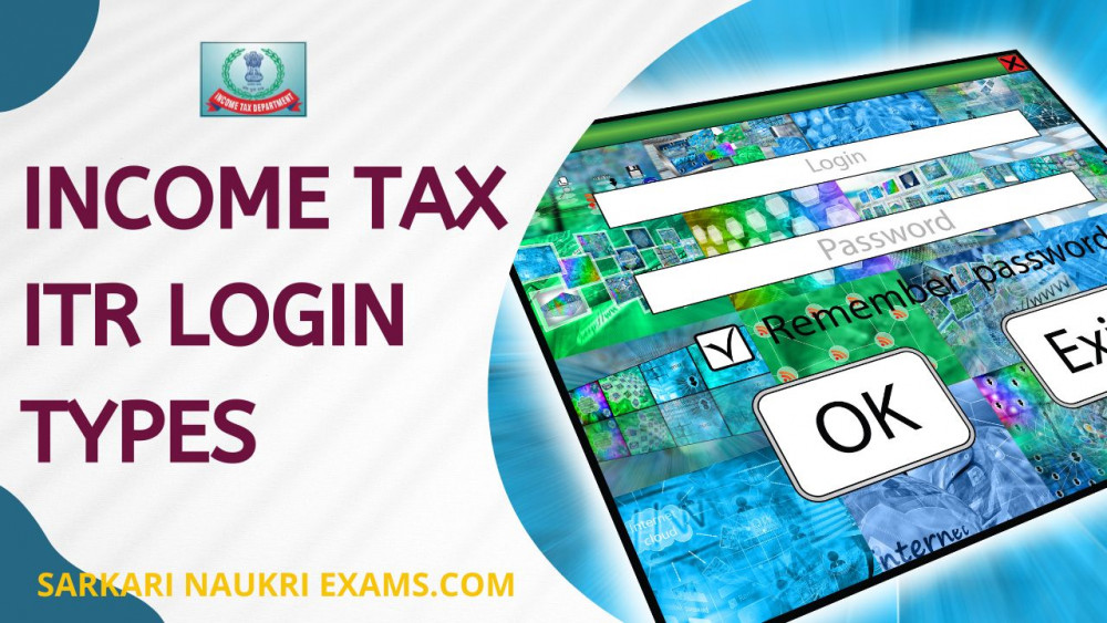 Income Tax Return (ITR) Login Portal | ITR E Filing incometax.gov.in Link