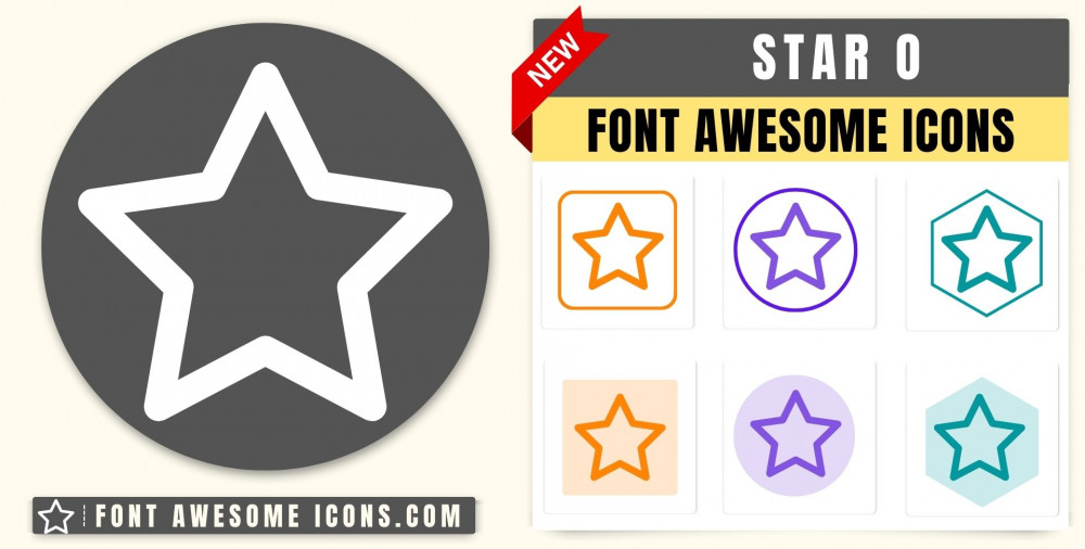 Font Awesome Star O Rating Full Star 