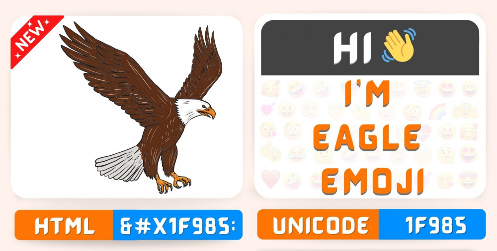 Eagle Emoji Copy Paste, 礪 Meaning | Unicode