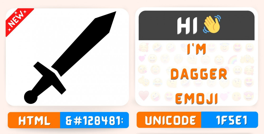 Dagger Emoji Copy Paste, Meaning | Unicode