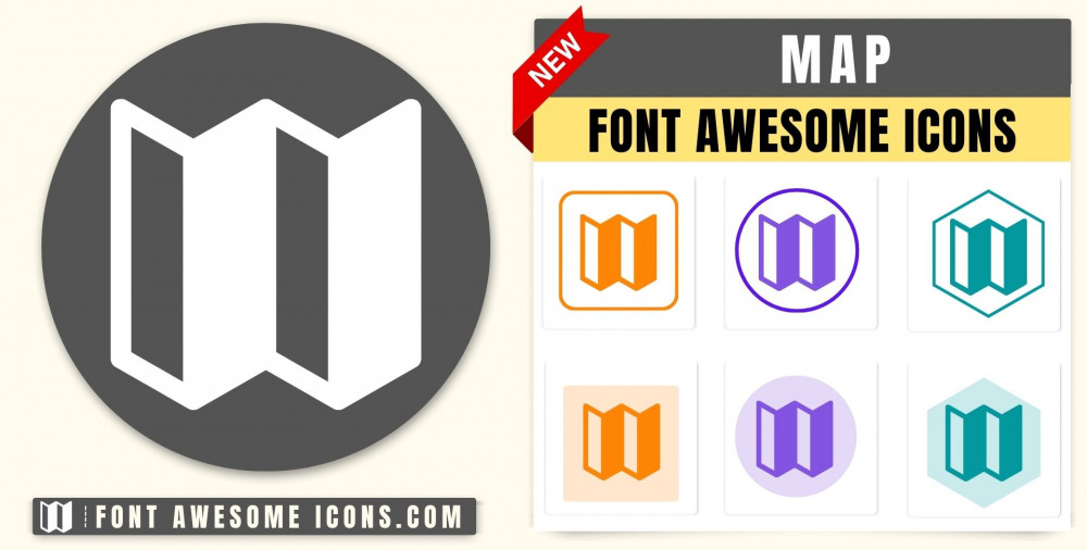 Font Awesome Map Icon