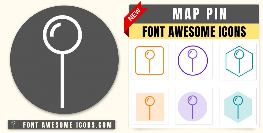 Font Awesome Map Pin Icon Geography Location Font Awesome Map Pin Icon Geography Location