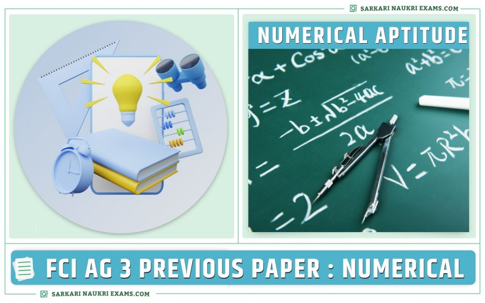 FCI Assistant Grade 3 Previous Year Papers | AG 3 Mock Test, Question ...