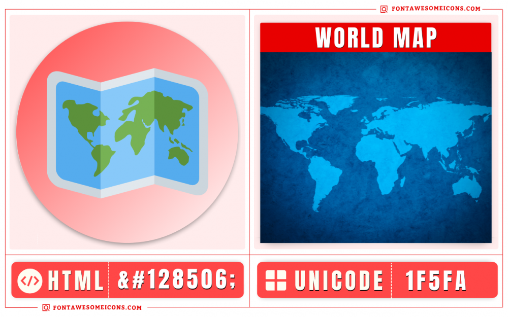 World Map Emoji Copy Paste, Meaning | Unicode