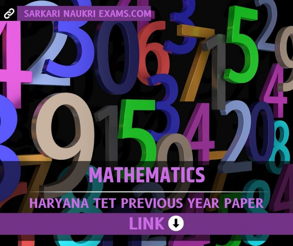 Haryana TET Previous Year Papers | HTET Level 1, 2, 3 (PRT, TGT, PGT ...
