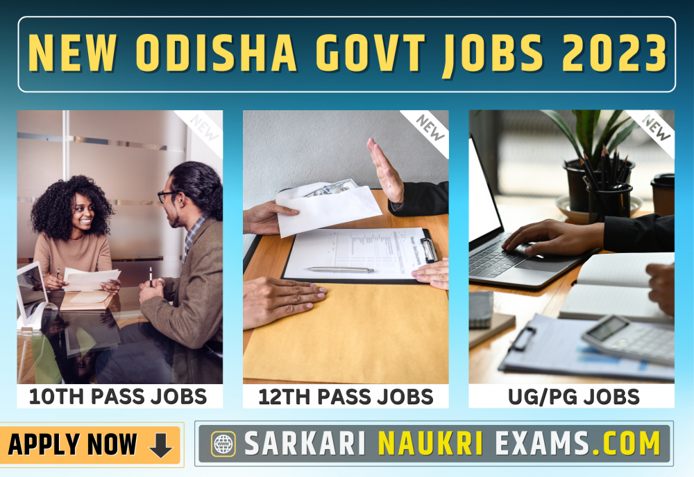 Odisha Govt Jobs 2024 | Sarkari Naukri Recruitment, Upcoming Odisha ...