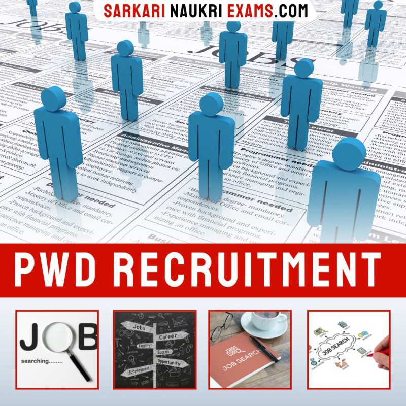 PWD Engineer Recruitment 2025| PWD Latest Govt Jobs