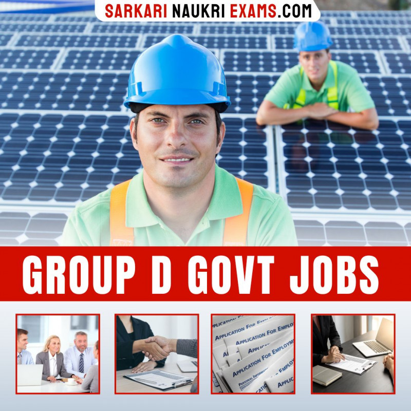 Group D Govt Jobs 2023 | Grade 4 Sarkari Naukri Vacancy