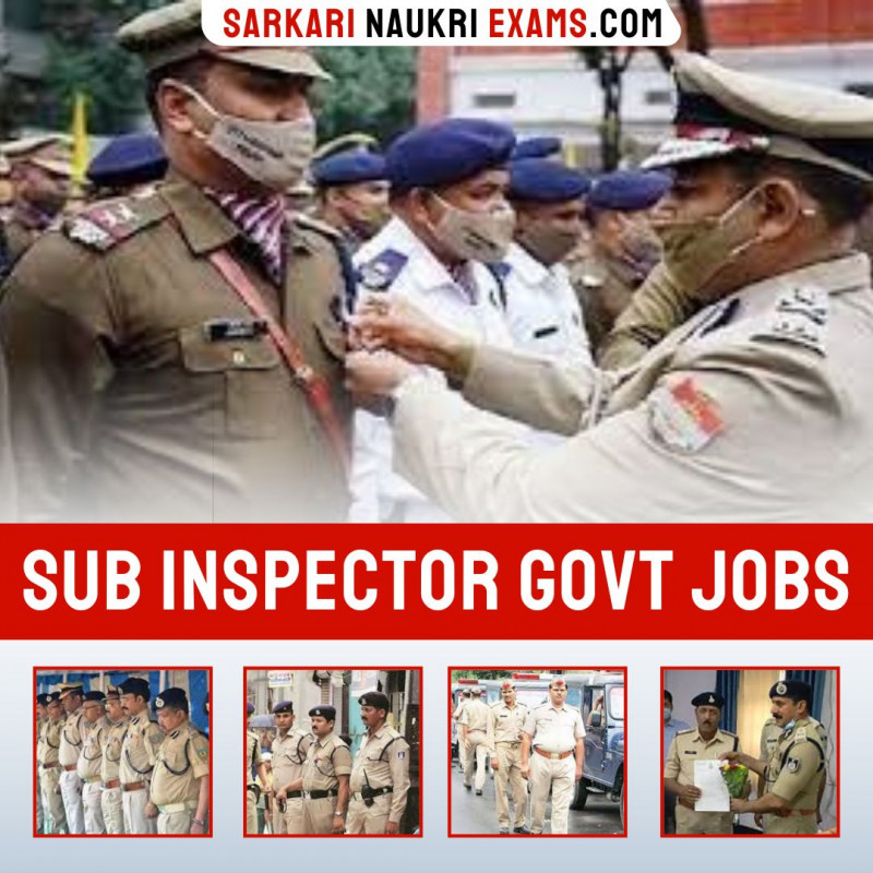 Sub Inspector Recruitment 2024 | SI (Daroga) Bharti, New Vacancy