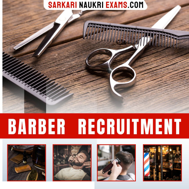 Barber Recruitment | Govt Jobs Barber , Technician Vacancy 2024
