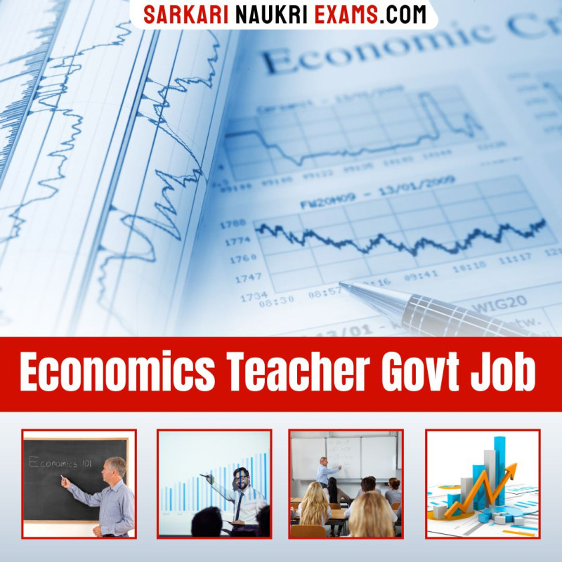 Economics Teacher Govt Job | Class 11th, 12th Vacancy, Govt Jobs Form