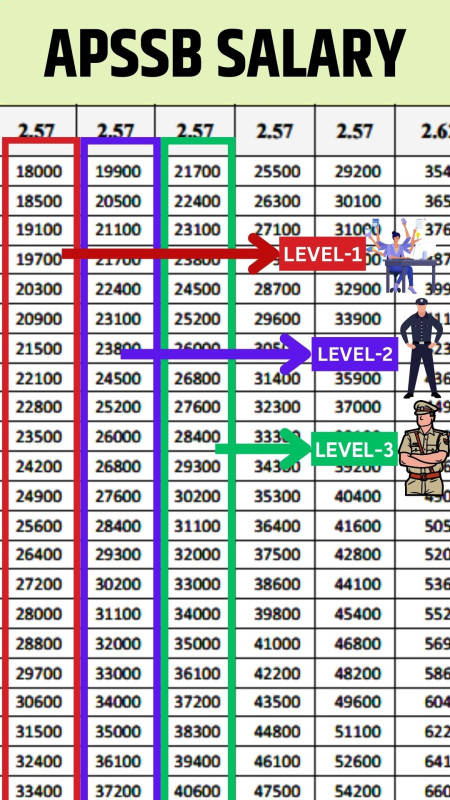 APSSB CSLE 2025: Constable & MTS Monthly In-Hand Pay