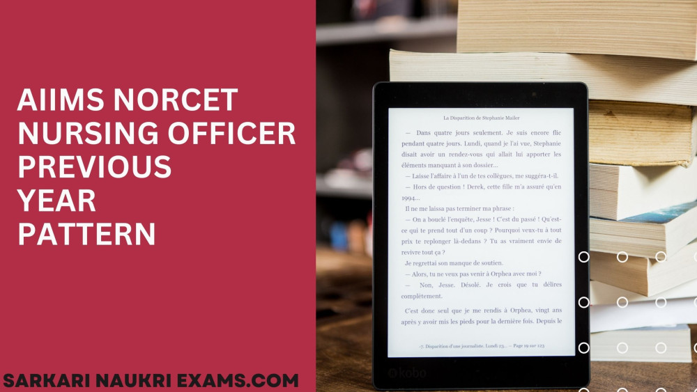 AIIMS NORCET Nursing Officer Previous Year Question Paper | PDF ...
