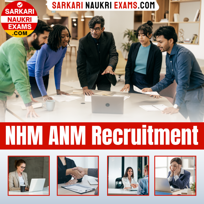 NHM ANM Recruitment 2023, Latest Govt Jobs ANM Permanent Vacancy