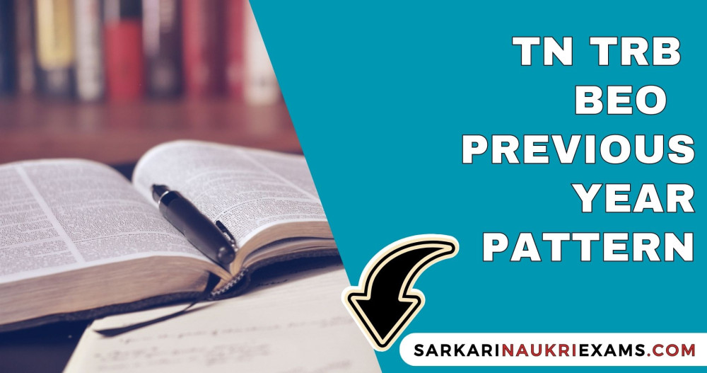 TN TRB BEO Previous Year Paper | PDF Download In Hindi, English