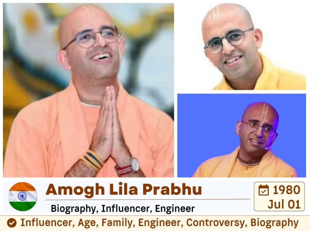 Amogh Lila Prabhu Biography 2023: Ashish Arora, Controversy, ISKON Ban, Swami Vivekanand Statement