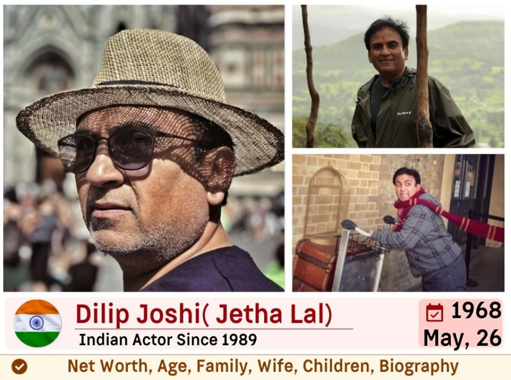 Dilip Joshi Net Worth 2023 | Jetha Lal | Salary Income, Age, Girlfriend ...