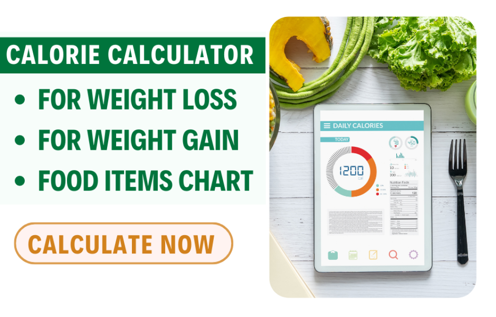 Height weight age calorie calculator and chart Try it Now!