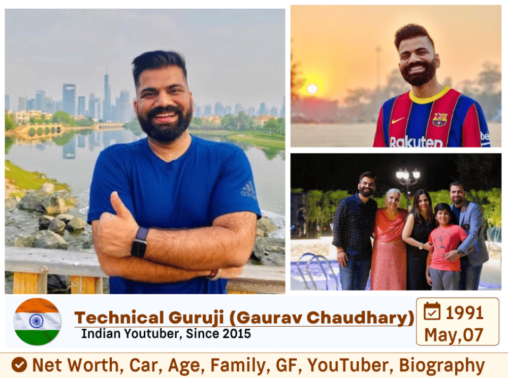 Technical Guruji (Gaurav Chaudhary) Net Worth 2023 | Age, Cars, Phone ...