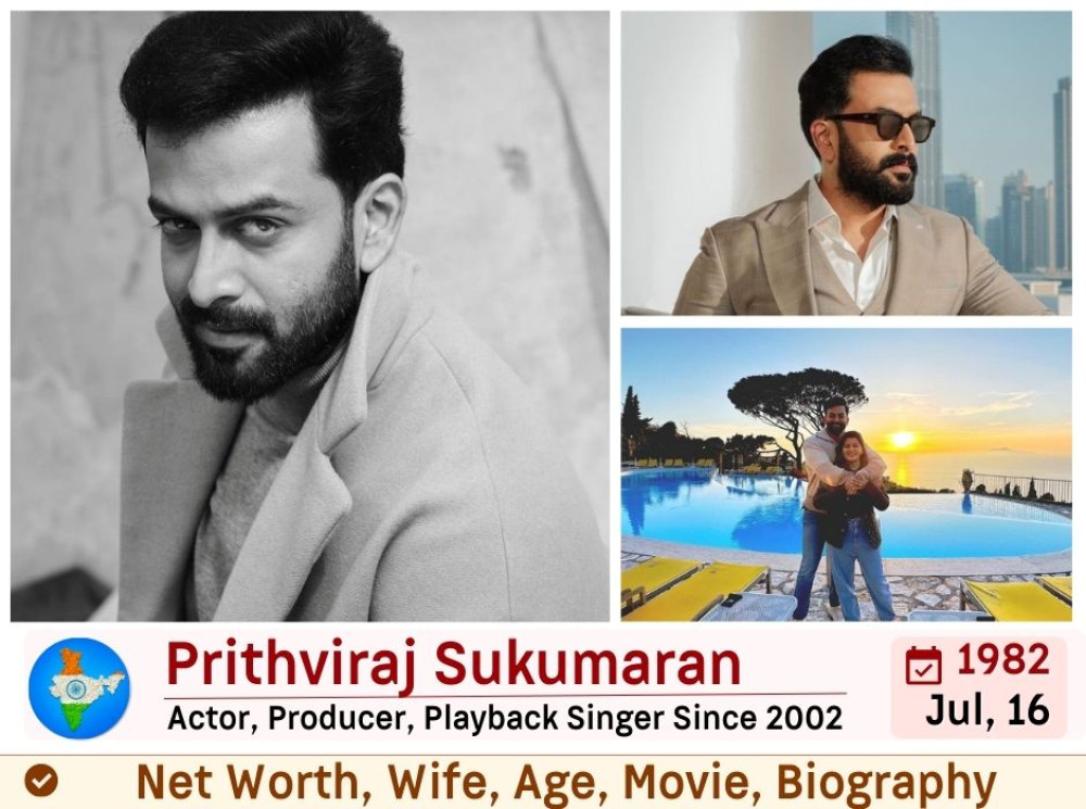 Prithviraj Sukumaran Net Worth / Biography 2023 | Salaar, Wife, Age, Height, Movie