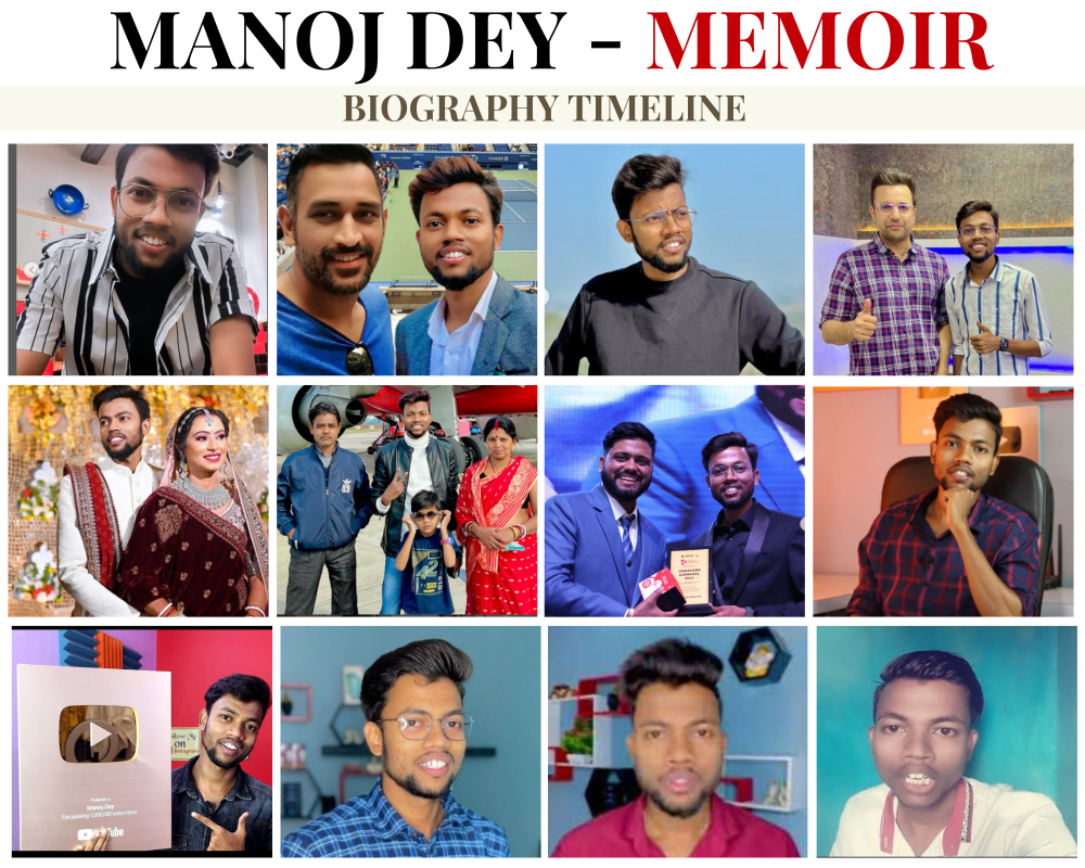 Manoj Dey Net Worth 2023: YouTube/Salary income, Wife, Age, Vlogs ...