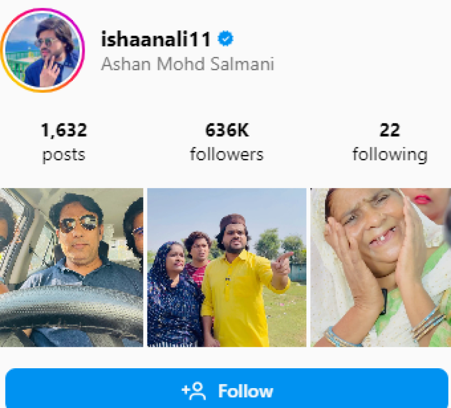 Ishaan Ali (Ashan Mohd Salmani) Net Worth 2023: Age, Cast, Height, Family, Wife, Biography & Wiki